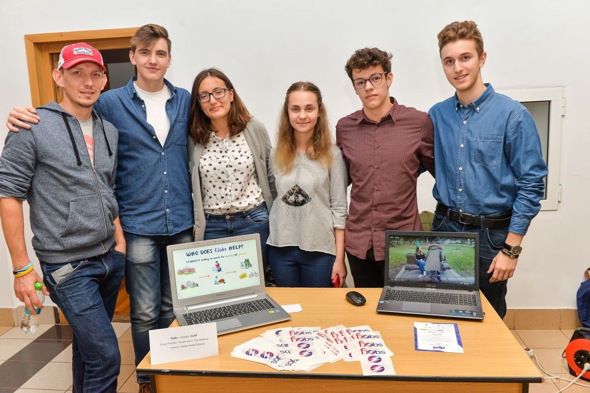 Students from Cluj high schools invent app that waters flowers while ...