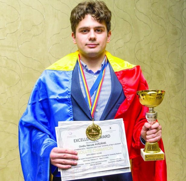 Romanian student wins the gold medal at the International Math Olympiad ...