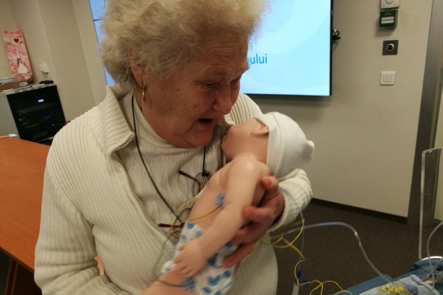 Tens of retired people volunteer to care for abandoned babies at a ...