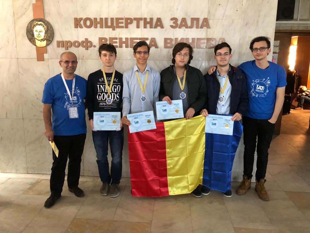 Romanian students win four gold medals at the International IT ...